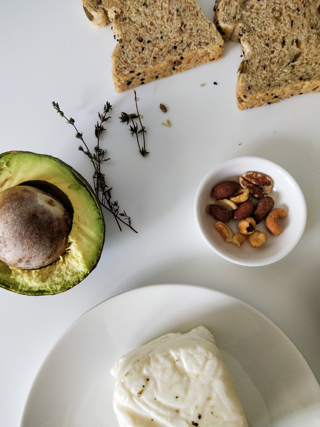 Fried Halloumi Avocado Toast