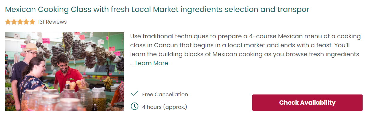 4 BEST Cooking Classes in Cancun