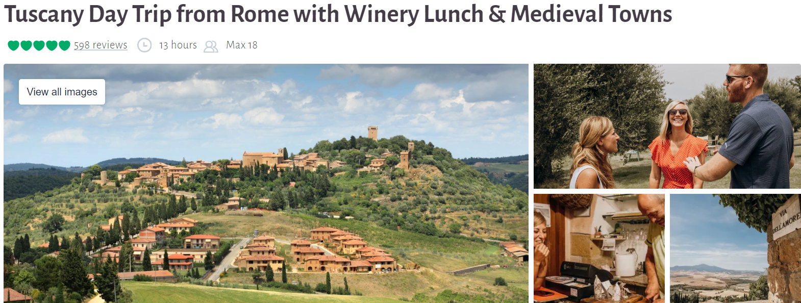 8 BEST Rome to Tuscany Day Trips & Tours